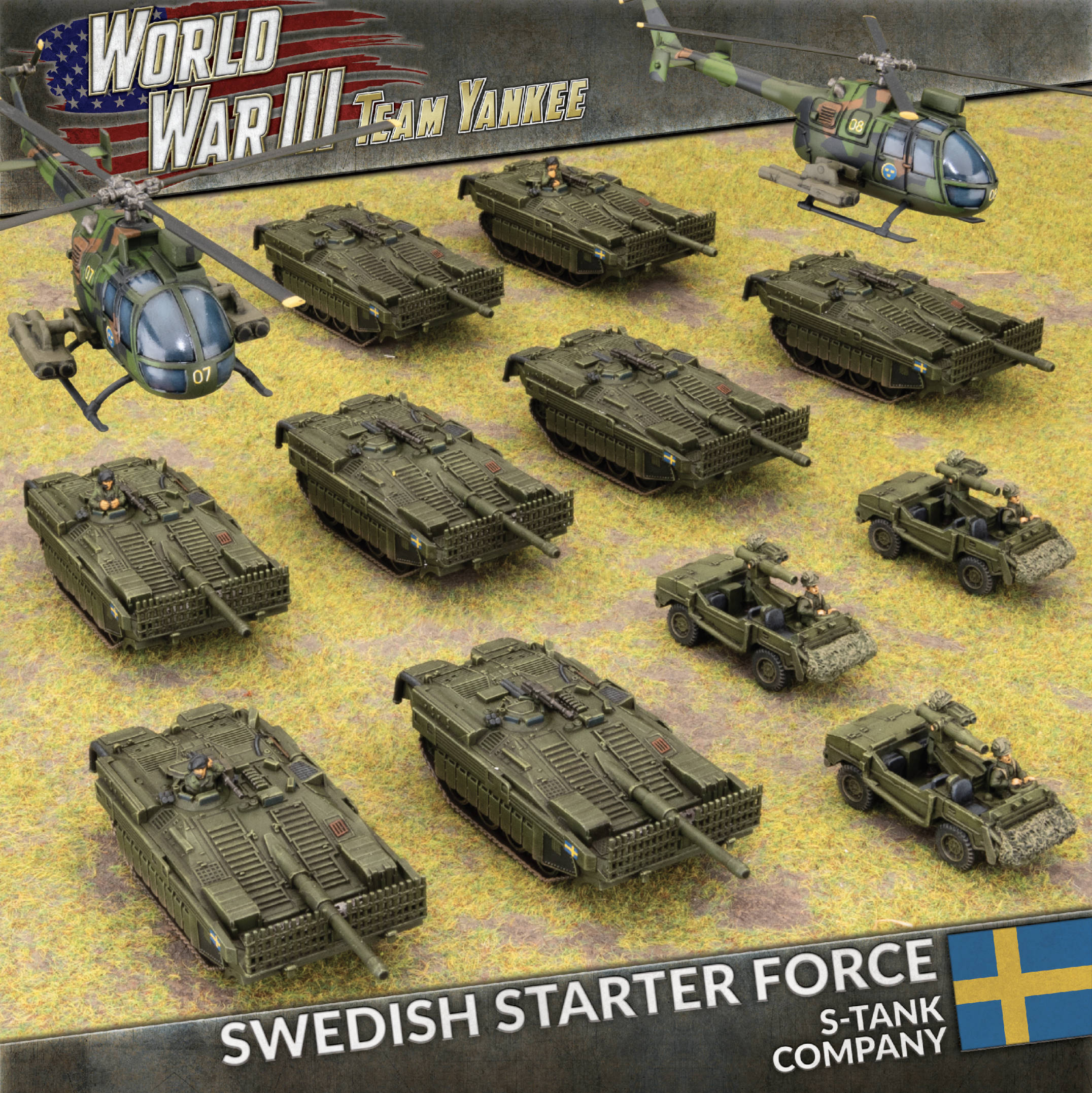 Team Yankee Swedish S-Tank Company Starter Force (TSWAB01) - Panzer Command